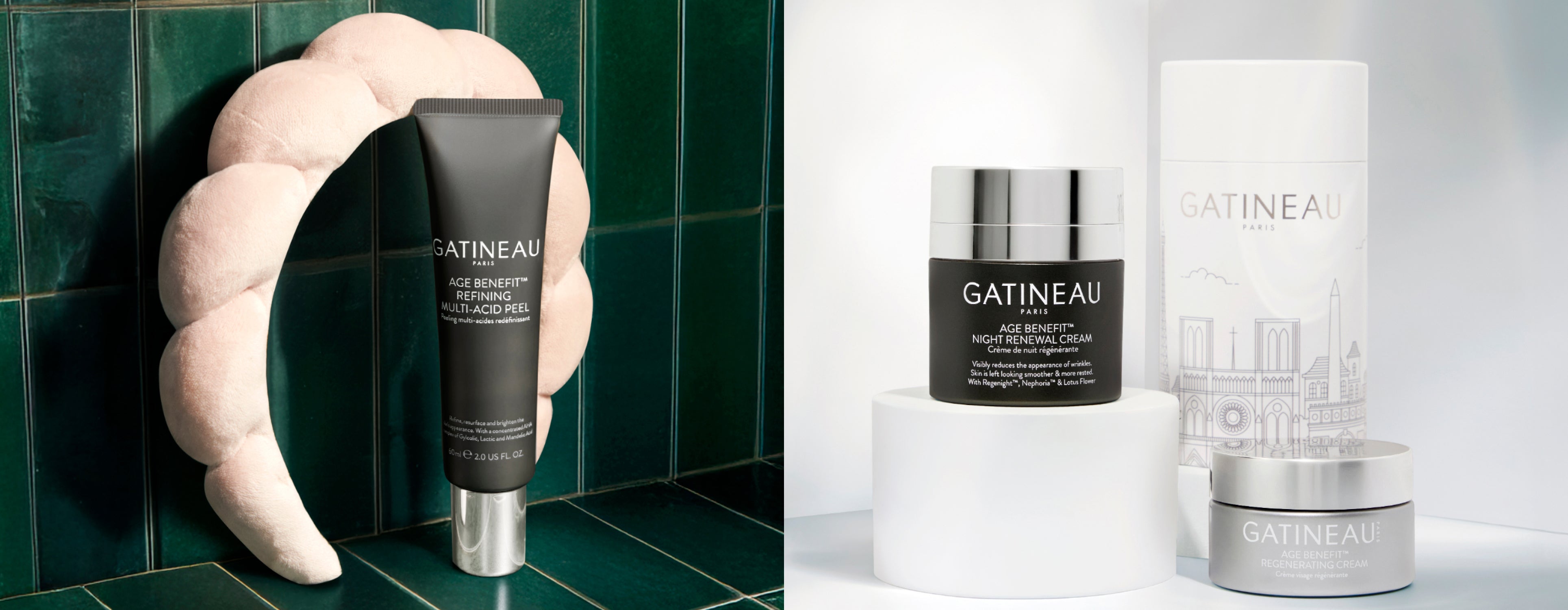 Rewind the Clock and target skin ageing with our Age Benefit™ Range ...