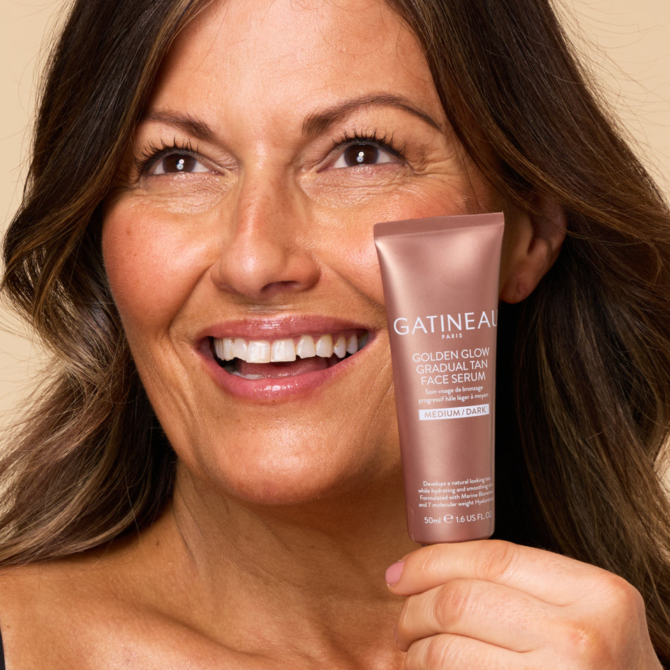 Golden Glow Gradual Tan Face Serum – Gatineau Skincare